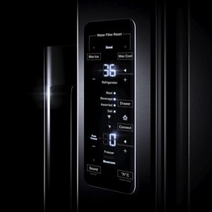 RISE™ 36” Counter-Depth French Door Refrigerator with Obsidian Interior ...