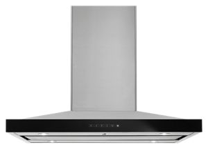 Lustre Stainless 36" Pyramid Style Island Mount Canopy Hood | JennAir