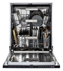 24" Panel-Ready Fully Integrated Dishwasher with 3rd Level Rack with ...