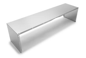 Full Width Duct Cover - 48 in. Stainless Steel | JennAir